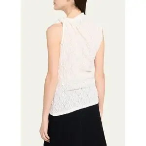 Proenza Schouler White Label Circe Draped Stretch-knit Top