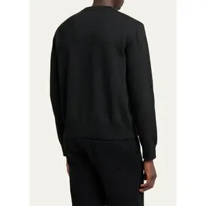 Givenchy Logo Cotton-blend Crewneck Sweater