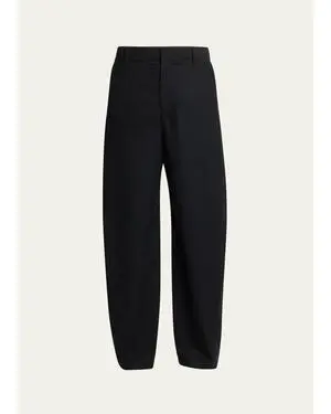 Givenchy Wool Flannel Straight-leg Trousers