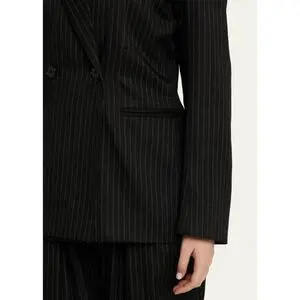 Isabel Marant Étoile Ranya Pinstripe Double-breasted Jacket