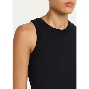 Majestic Filatures Deluxe Organic Cotton Tank Top - Noir