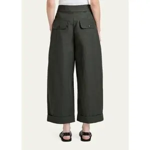 Proenza Schouler White Label Talla Wide-leg Pants
