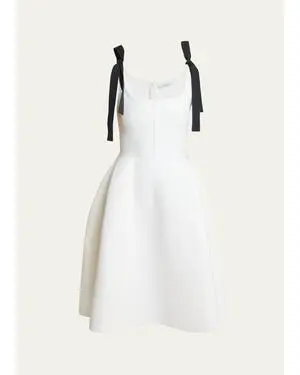 Givenchy Sleeveless Bow-embellished Midi Dress