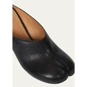 MAISON MARGIELA Tabi Leather Split-toe Mule Pumps