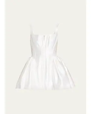 SELF-PORTRAIT Taffeta Mini Dress