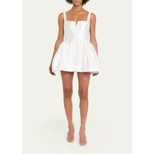 SELF-PORTRAIT Taffeta Mini Dress