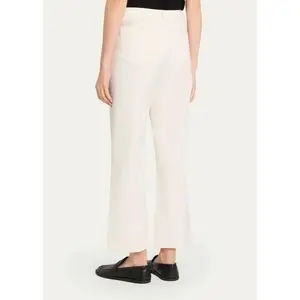 Libertine Graphic Patches Kickflare-leg Ankle Jeans - White