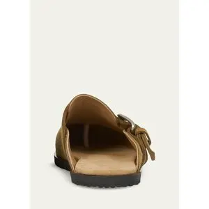 MAISON MARGIELA Tabi Anatomic Split-toe Suede Mules