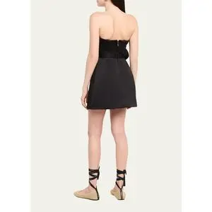 Marc Jacobs Satin Daisy Belted Dress