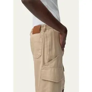 Loewe X Paula's Ibiza Washed Cotton Cargo Shorts