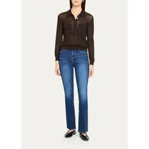 L'Agence Carine Cashmere-blend Sweater - Coffee Bea