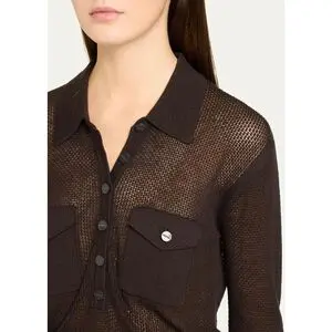 L'Agence Carine Cashmere-blend Sweater - Coffee Bea
