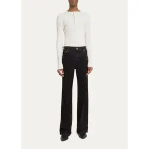Amiri Flock Ma Fit Five-pocket Pants