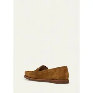 GIANVITO ROSSI Suede Penny Loafers - Texas