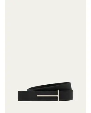 TOM FORD T Leather Belt