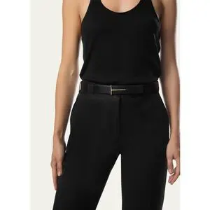 TOM FORD T Leather Belt