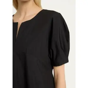 Proenza Schouler Tia Puff-sleeve Parachute Cotton Blouse
