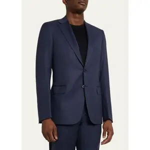 Brioni Wool Micro-herringbone Two-piece Suit