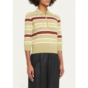 ZANKOV David Striped Merino Wool Pullover