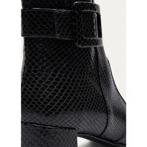 ROGER VIVIER Tres Vivier 45mm Snakeskin-embossed Leather Ankle Boots