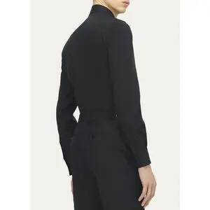 Alexander McQueen Cotton Beaded-harness Sport Shirt