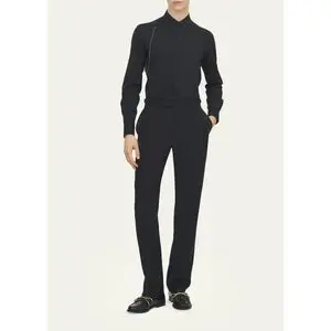Alexander McQueen Cotton Beaded-harness Sport Shirt