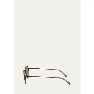 Brunello Cucinelli 51mm Geometric Sunglasses