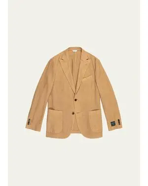 Boglioli Wool, Silk, And Linen K-jacket