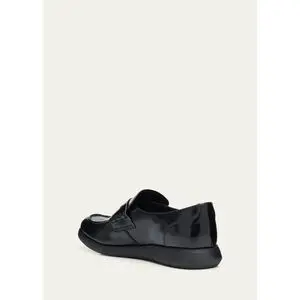 Church's Rock Ferry Polished Leather Sneaker-sole Penny Loafers