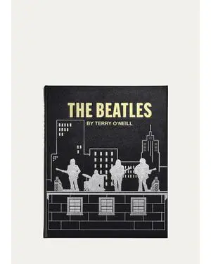 GRAPHIC IMAGE The Beatles Terry O'neill: The Definitive Collection" Leather-bound Book - Black