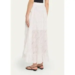 Zimmermann Daylight Ruffle Maxi Skirt