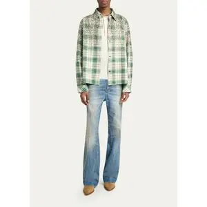 Amiri Ma Fit Faded Denim Jeans