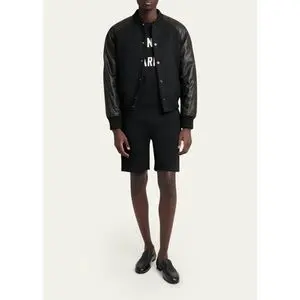Givenchy Leather Elasticized Loafers