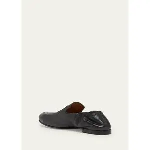 Givenchy Leather Elasticized Loafers