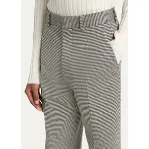 Amiri Ma Fit Houndstooth Sequin Trousers