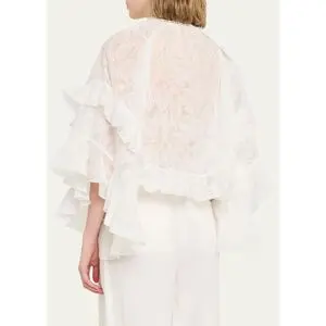 Zimmermann Daylight Ruffle Blouse