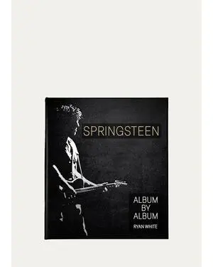 GRAPHIC IMAGE Springsteen: Album Album" Leather-bound Book Ryan White - Black