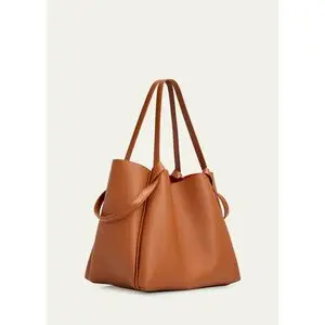 CHRISTIAN LOUBOUTIN Bettina Large Leather Tote Bag - Cuoio