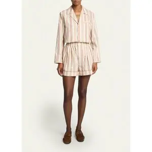 Saint Laurent Striped Cotton Pajama Shirt