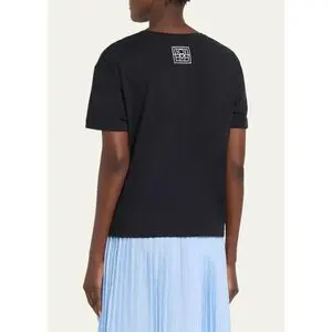 TOTEME Classic Cotton T-shirt - Black