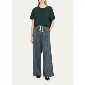 A.L.C. Kali Cropped Cotton Tee