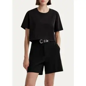 A.L.C. Kali Cropped Cotton Tee