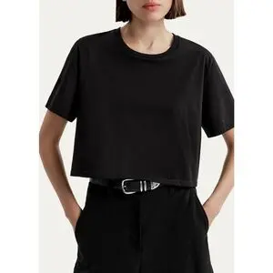 A.L.C. Kali Cropped Cotton Tee