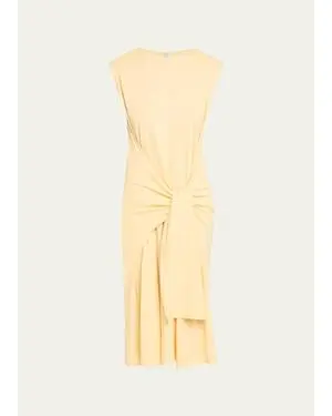 TOTEME Tie-waist Jersey Dress