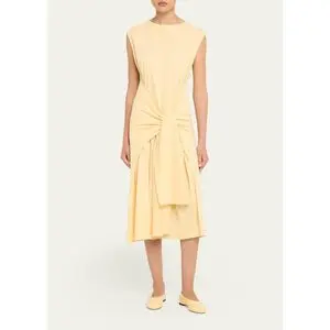 TOTEME Tie-waist Jersey Dress