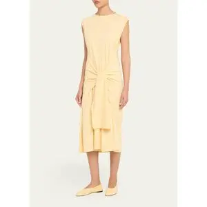 TOTEME Tie-waist Jersey Dress
