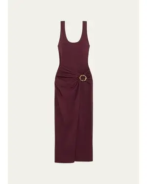 Simkhai Genne Draped Tank Dress