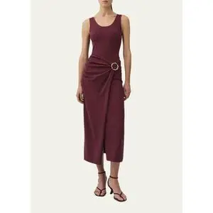 Simkhai Genne Draped Tank Dress