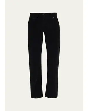 THE ROW Fima Corduroy Slim-leg Ankle Pants