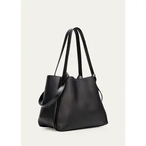 CHRISTIAN LOUBOUTIN Bettina Small Leather Tote Bag - Black